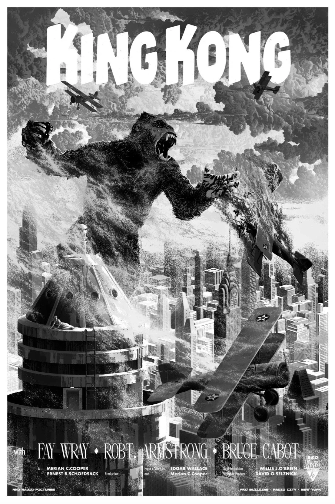 Awesome KING KONG Poster Art Created By Artist Kilian Eng — GeekTyrant